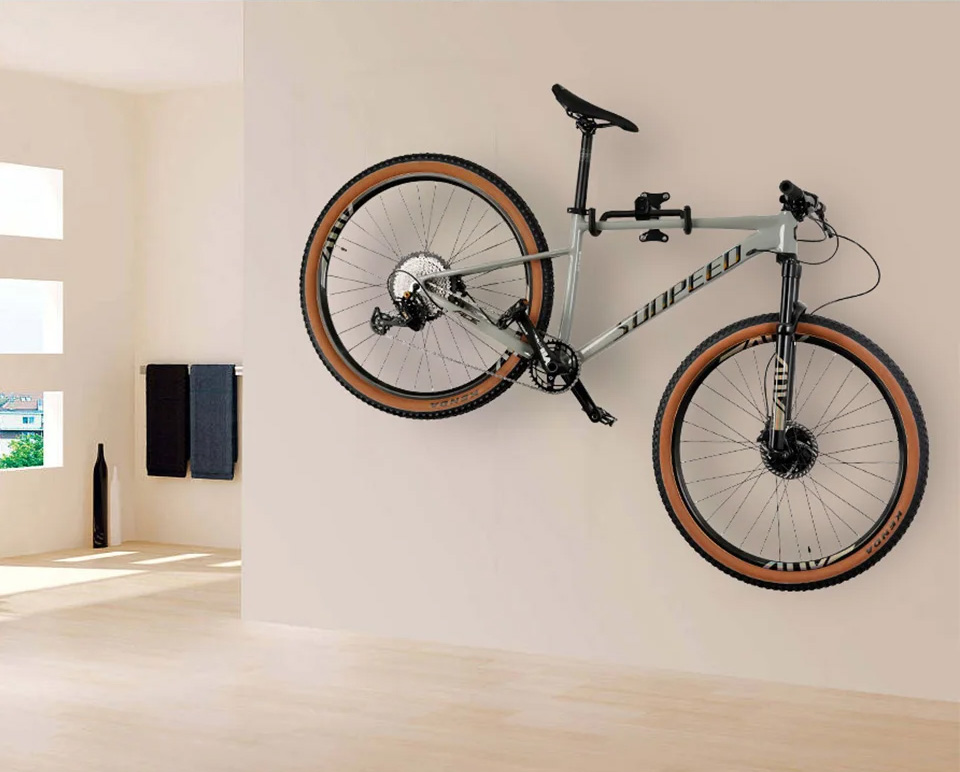 Uchwyt ścienny hak na rower mocny regulowany na ścianę wieszak rowerowy ...