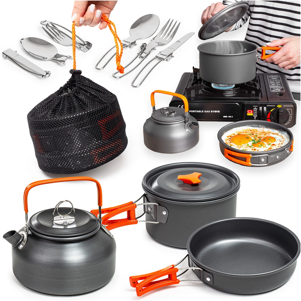 Garnki turystyczne - zestawy garnków turystycznych w Be-active.pl